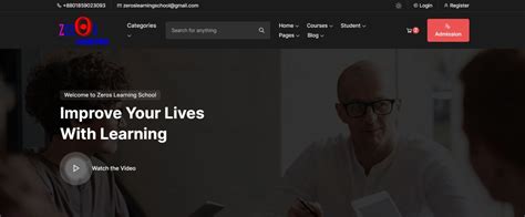 Development Of Web Application Zeros Learning School