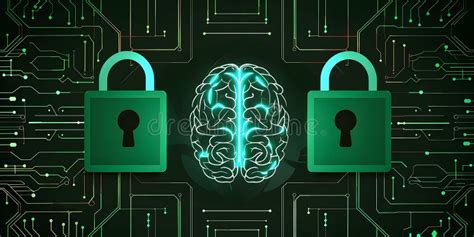 Exploring The Concept Of Cybersecurity And Data Protection In A Digital Age Stock Image Image