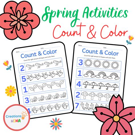 Counting Activities For Preschoolers Printable Printables