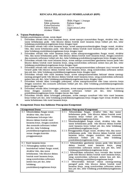 Kd 32 Application Letter Pdf