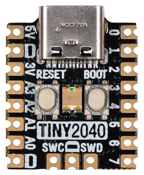 Tiny 2040 Microcontroller Development Board 2mb Flash Pimoroni Cpc