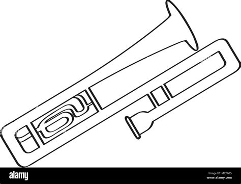 Trombone Stock Vector Images Alamy