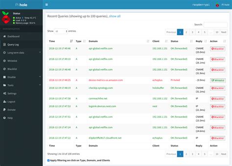 pi hole network wide ad blocking