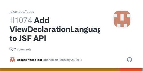 Add ViewDeclarationLanguageWrapper To JSF API Issue Jakartaee Faces GitHub