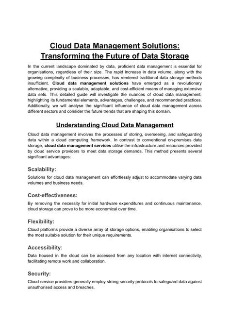 Ppt Efficient Cloud Storage And Data Management Solutions Powerpoint Presentation Id 14062258