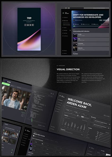 Modern Ui Ux Design For Core Developer E Learning Web App By Phenomenon Product For Phenomenon