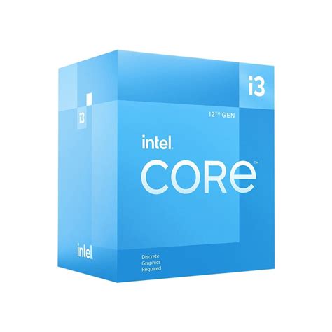 ซีพียู Intel Cpu Core I3 12100f 3 3 Ghz 4c 8t Lga 1700 ประกัน 3ปี Shopee Thailand