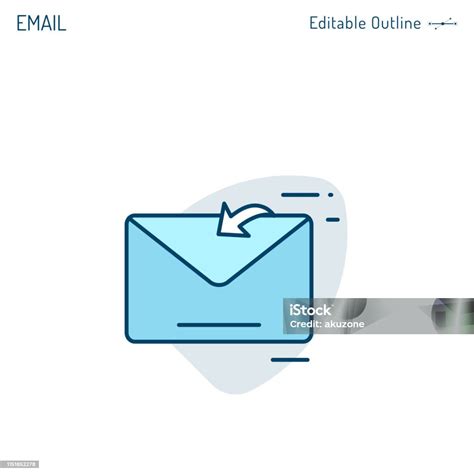 이메일 아이콘 받은 편지함 아이콘 문의 하기 우리에 게 쓰기 메시지 받기 이메일 마케팅 편집 가능한 스트로크 Brand Name Online Messaging