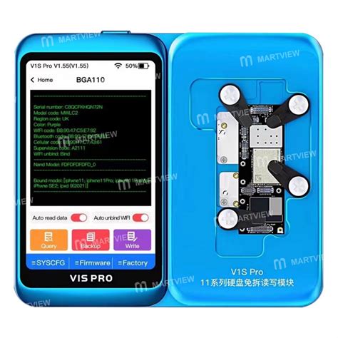 Jcid V1s Pro Non Removal Nand Read And Write Module For Iphone 11 11 Pro 11pro Max Martview
