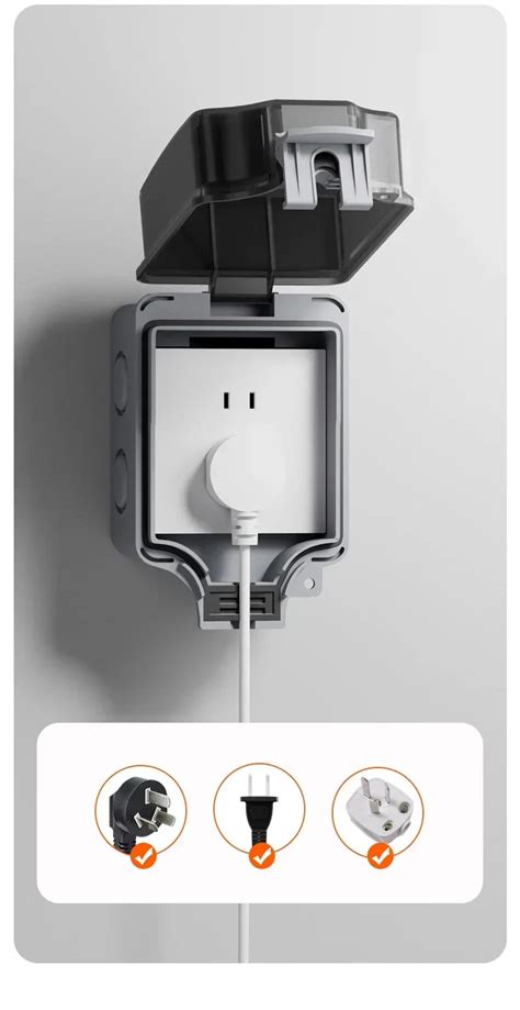 Водонепроницаемая распределительная коробка Ip66 промышленный класс 3 контактный выключатель