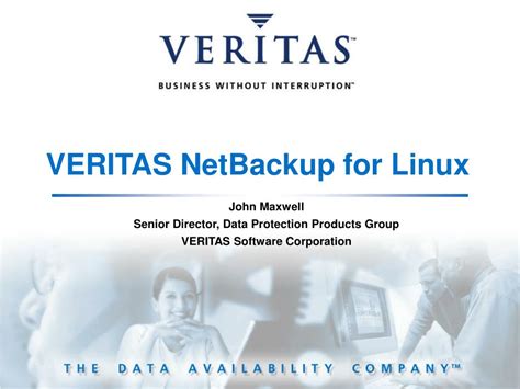Ppt Veritas Netbackup For Linux Powerpoint Presentation Free Download Id 1288432