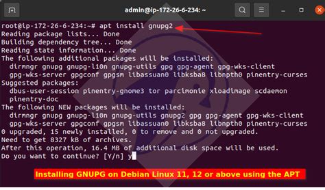 How To Install Gpg Gnupg2 On A Debian Linux Nixcraft