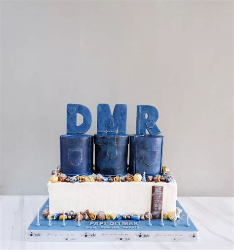 Kue Ulang Tahun Candyland Kue Tema Denim Dapoer Nde