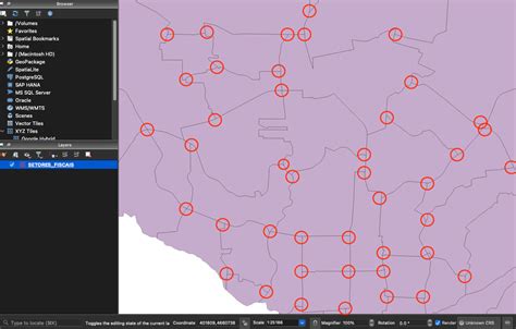 Shapefile Finding Corners Where Multiple Polygons Meet In Qgis Geographic Information