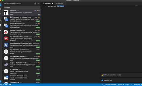异常 · Issue 11 · Jianzhichunvscode Translate · Github