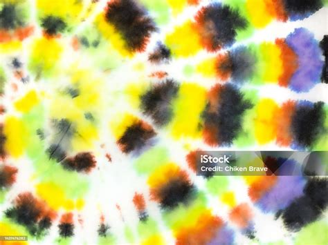 Aquarelle Bright Tie Dye Cloth Texture Modern Colorful Tie Dye Banner