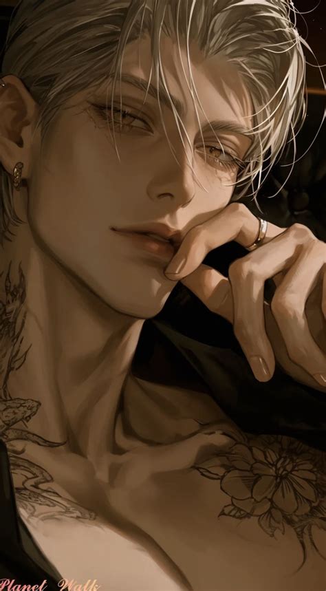 Pin By Sheila Perkins On Cole Handsome Anime Guys Character Portraits Dark Anime Guys