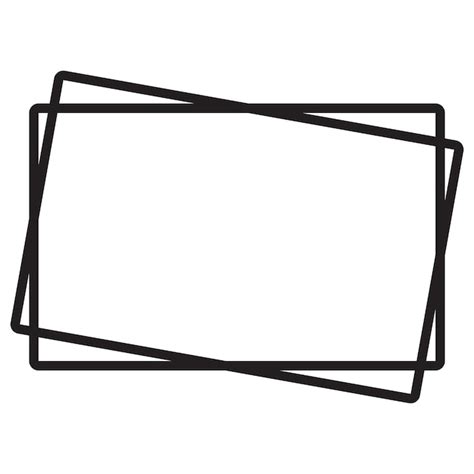 Premium Vector Vector Double Frame Svg