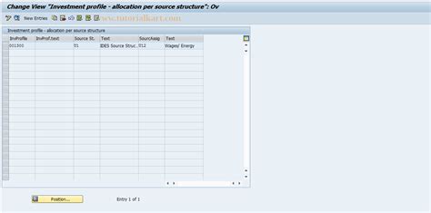 OITB SAP Tcode Invoice Profile Asset Under Construction AuC Per Source Assignment