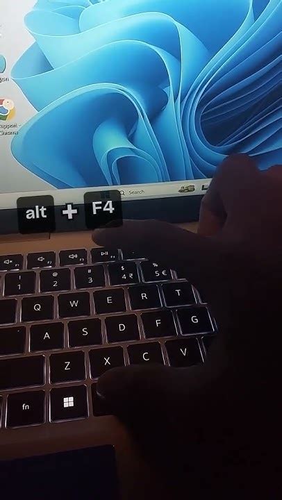 Shutdown Laptop In 2 Step Shortcut Windows Windows11 Skom