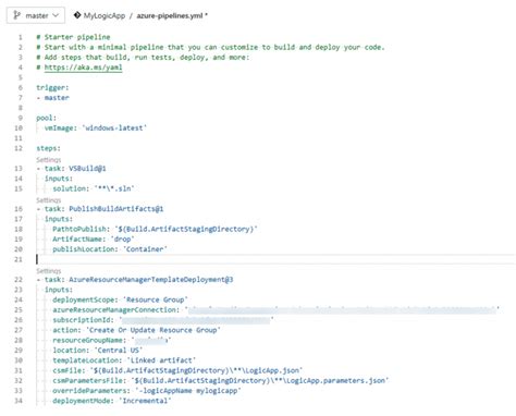 Deploying A Logic App Using Azure Devops Yaml Pipeline Vaibhav Gujrals Blog
