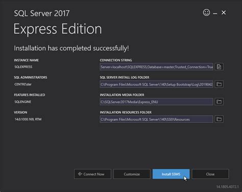 Install SQL Server