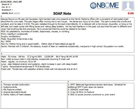 Progress Note Template Medical Content Calendar Template