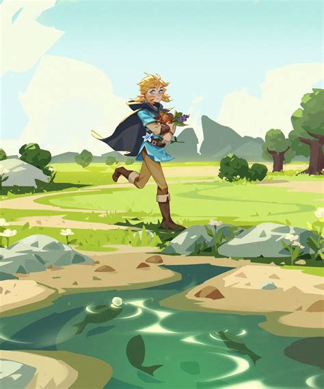 Some Fanart By Alia Zhang Legend Of Zelda Legend Of Zelda Timeline Zelda Art