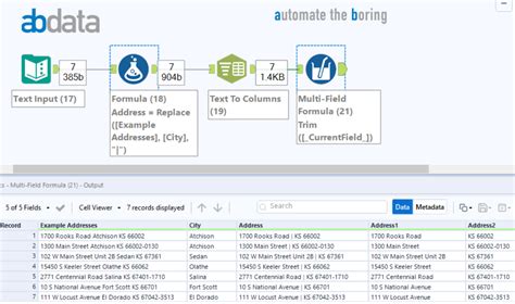 Solved Substring Contain Trim Regex To Isolate Addre Alteryx