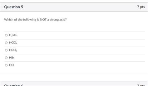 Solved Question 4 7 Pts Which Statement Is Correct Regarding