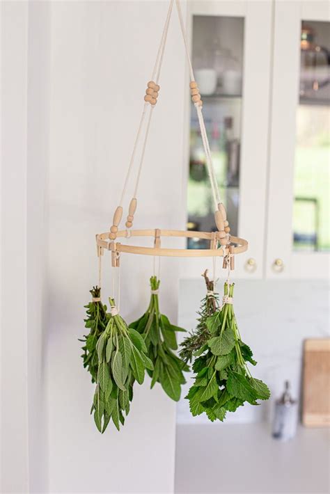 Diy Herb Drying Rack Home Baked Bliss Recipe Herb Drying Racks Hanging Herbs Drying Herbs