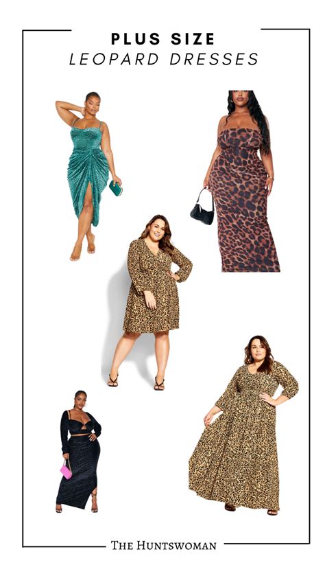 23 Gorgeous Plus Size Leopard Dresses Super Stunning Plus Size
