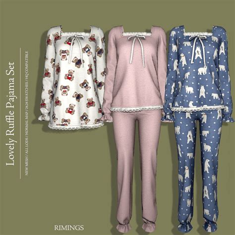 30 Best Sims 4 Pajamas Cc For Cozy Stylish And Fun Sleepwear