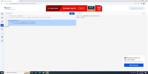 Github Sselva11java Programs Snapshots For Program Output