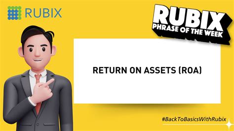 Jargon Of The Week Return On Assets Roa