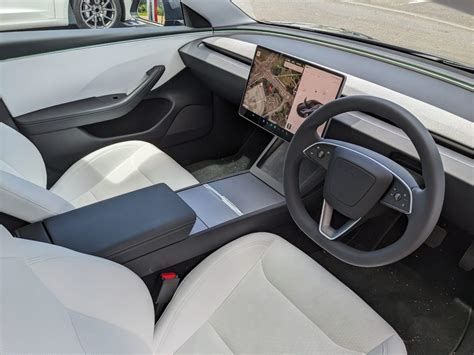 Tesla Model 3 Interior White Cabinets Matttroy