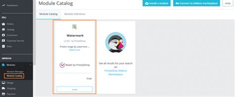 Watermark Module Prestashop Hiddentechies