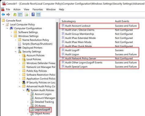Windows Baseline Logging