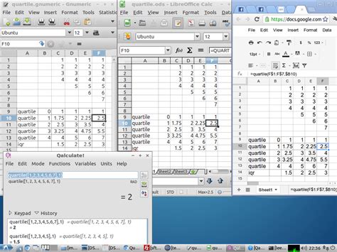 Introduction To Statistics Using Calc