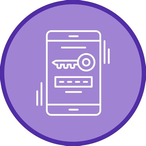 One Time Password Vector Icon 19907614 Vector Art At Vecteezy