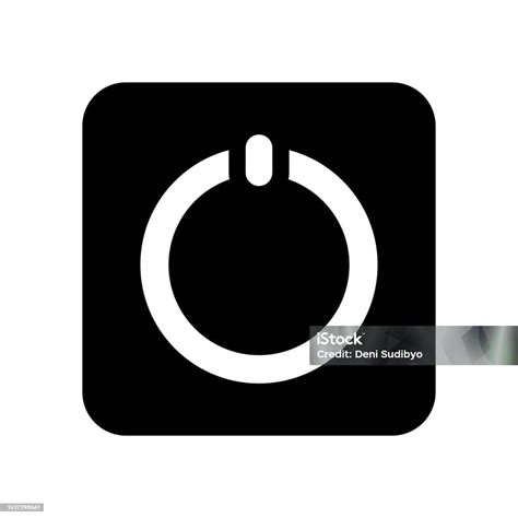 Power Button Icon Vector Design Templates Stock Illustration Download