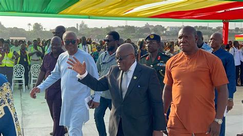 Akufo Addo Commissions Oil And Gas Services Terminal At Takoradi Port Plan B 104 5 Fm