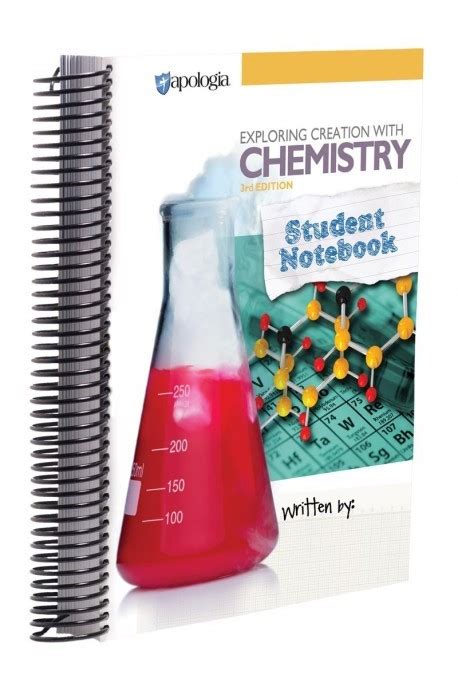 Exploring Creation With Chemistry Rd Edition Babe Notebook