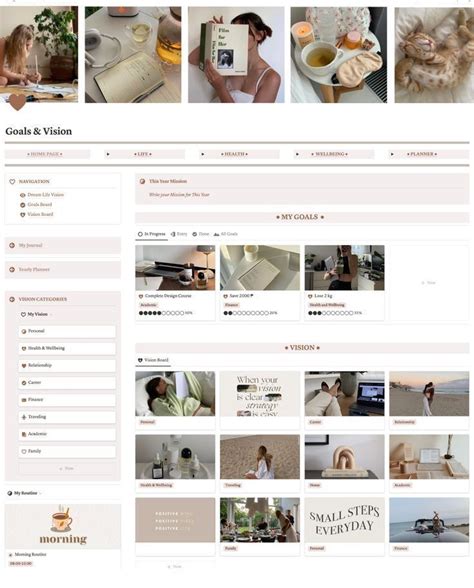 Best 12 NOTION 99 Free Aesthetic Notion Template Setup For Spice
