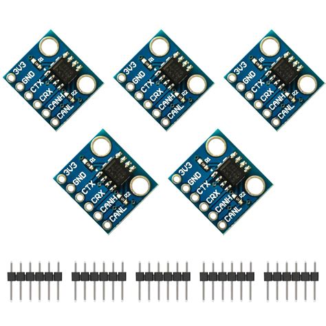 Arceli 5x Sn65hvd 230 Can Bus Module Vp230 Communication Module Can Bus Transceiver Breakout