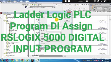 Rockwell Plc Di Program Allen Bradley Plc Ladder Logic Basic For Beginners Rslogix 5000 Plc Di