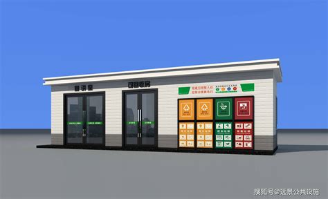 青海岗亭 西宁移动厕所 垃圾分类房厂家 青海宏博装饰工程有限公司