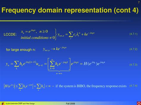 PPT Lecture Frequency Domain Representation DTFT IDTFT DFT IDFT PowerPoint Presentation