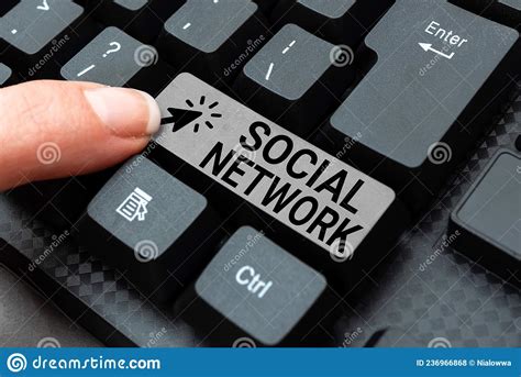 Text Showing Inspiration Social Network Business Approach A Framework Of Individual Linked By