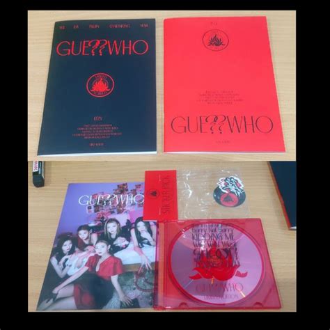 Album Only Itzy Guess Who Limited Edition Le Shopee Malaysia